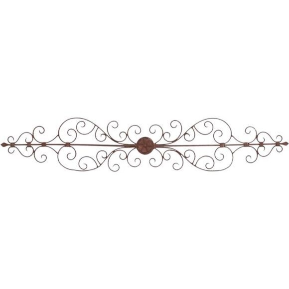 Accents | Deco 79 Metal Scroll Home Wall Decor Wall Sculpture Wall Art ...